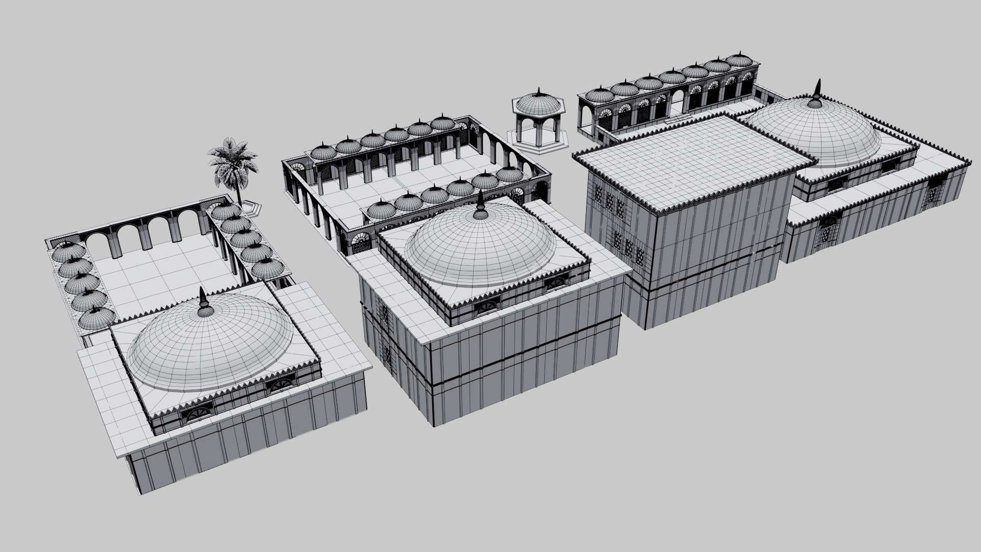 3D Arab House 02 Model - TurboSquid 2002414