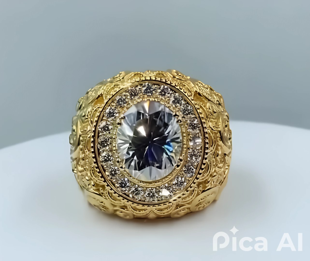 Imperial Baroque Signet Ring For Gold Casting 3D Model - TurboSquid 2412853