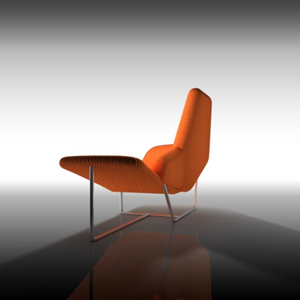 chair modern design 3d model