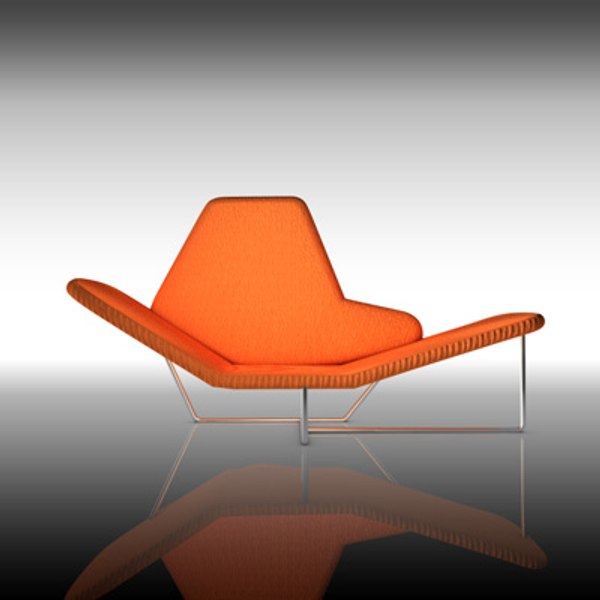 chair modern design 3d model