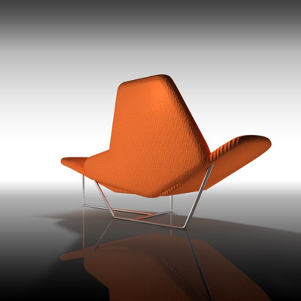 chair modern design 3d model
