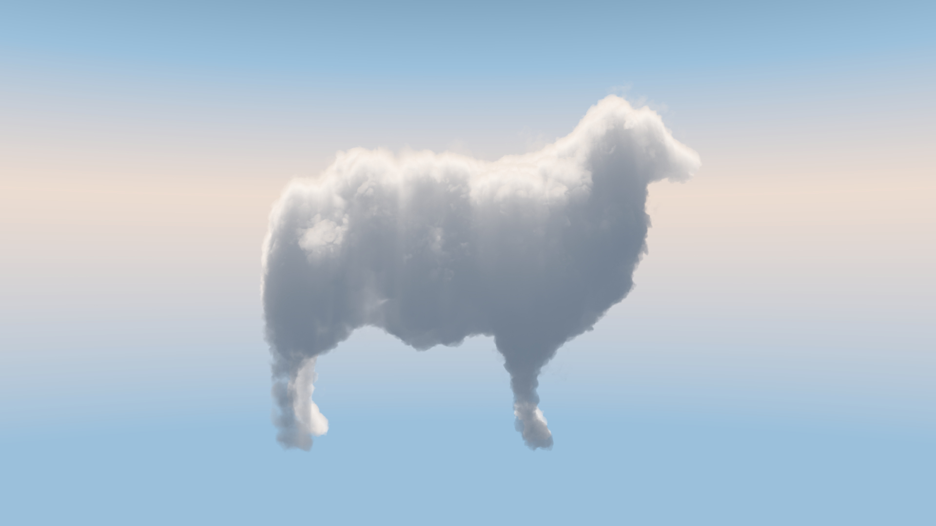 3D Cloud Sheep - TurboSquid 1786939