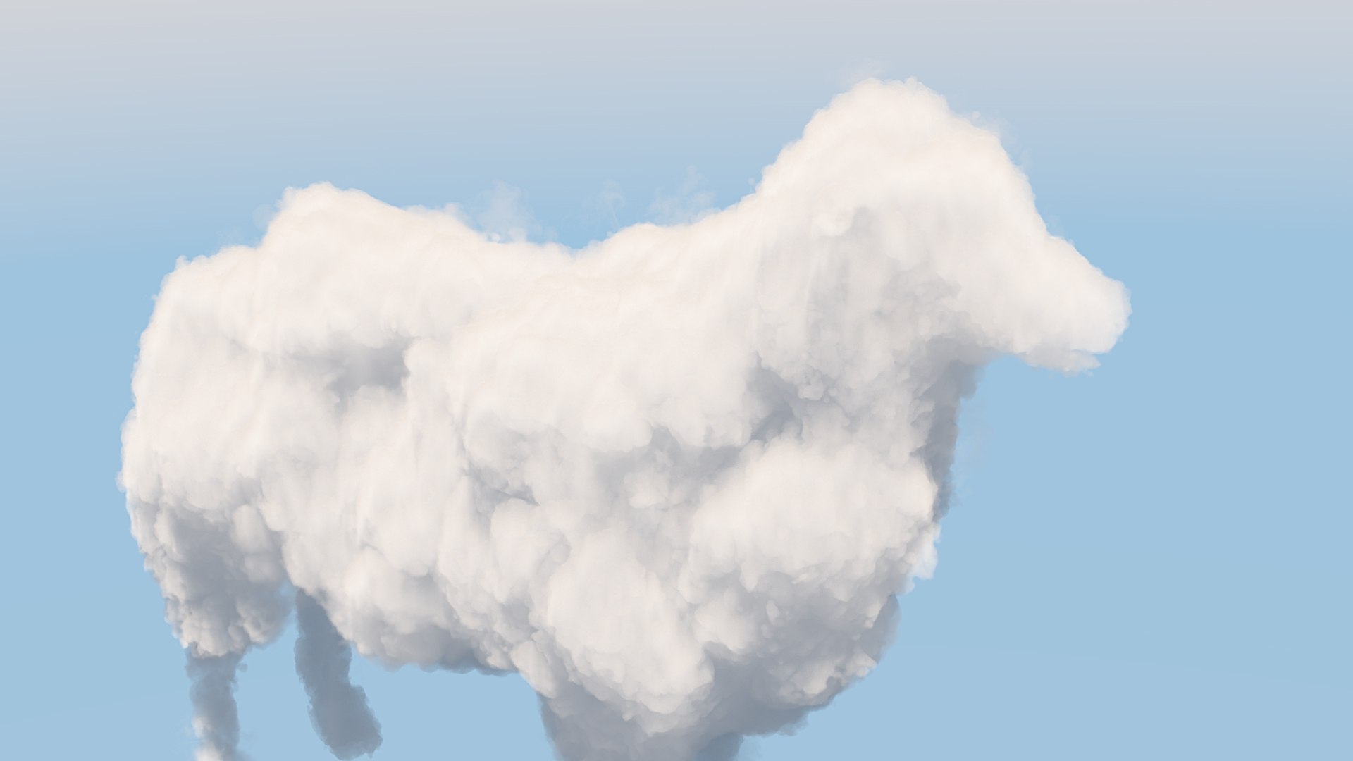 3D Cloud Sheep - TurboSquid 1786939