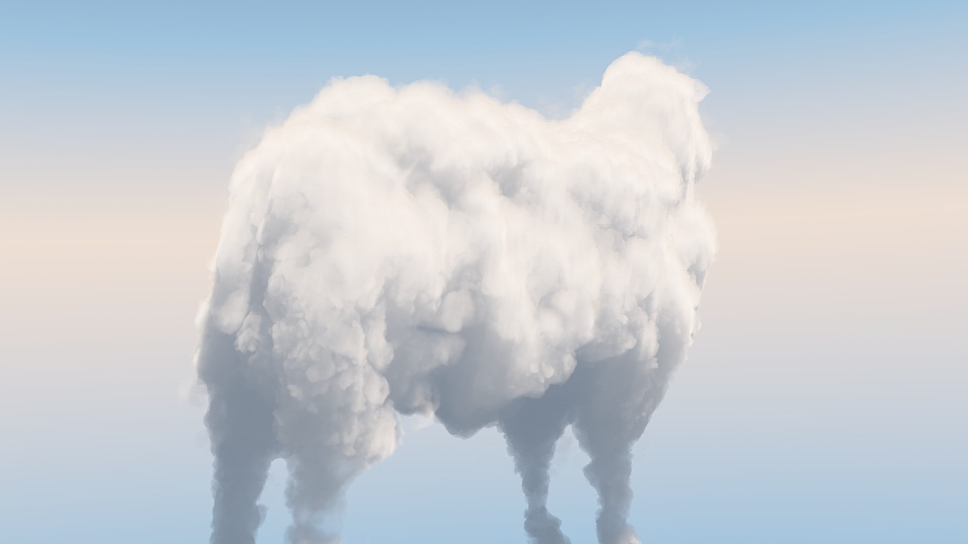 3D Cloud Sheep - TurboSquid 1786939