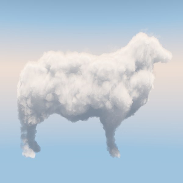 3D Cloud Sheep - TurboSquid 1786939