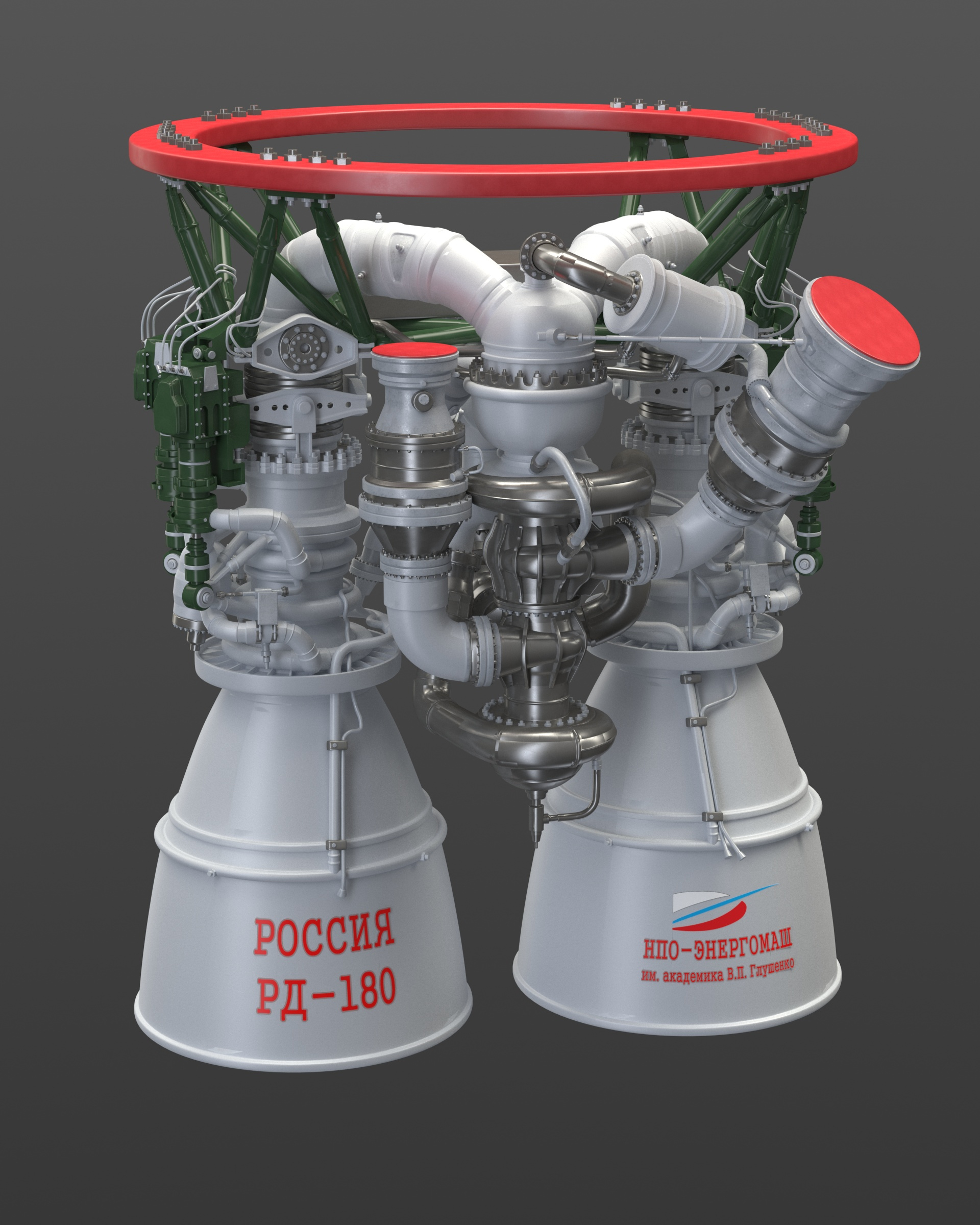 로켓 엔진 RD-180 3D 모델 - TurboSquid 1572577