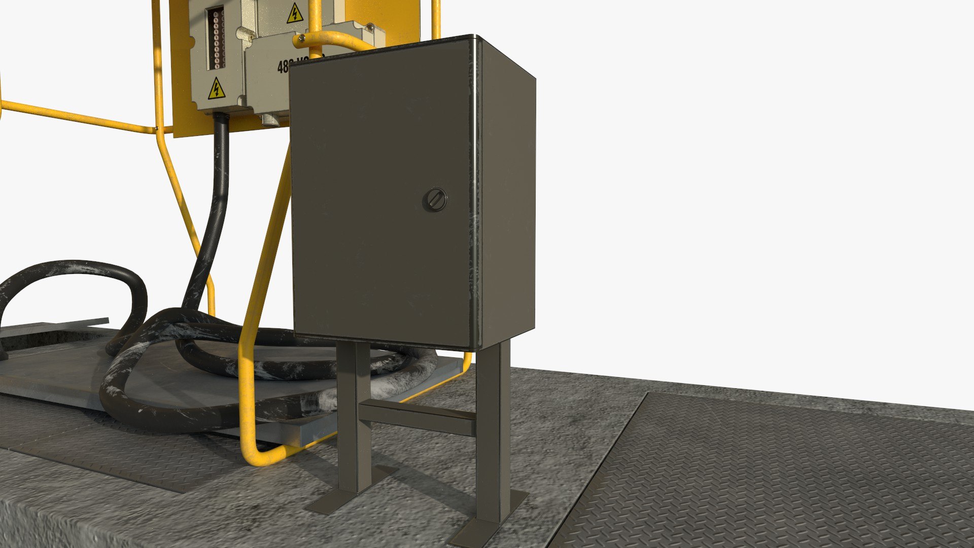 Electrical Ground Box Model - TurboSquid 1752136