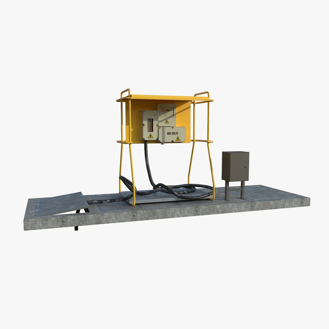 Electrical Ground Box Model - TurboSquid 1752136
