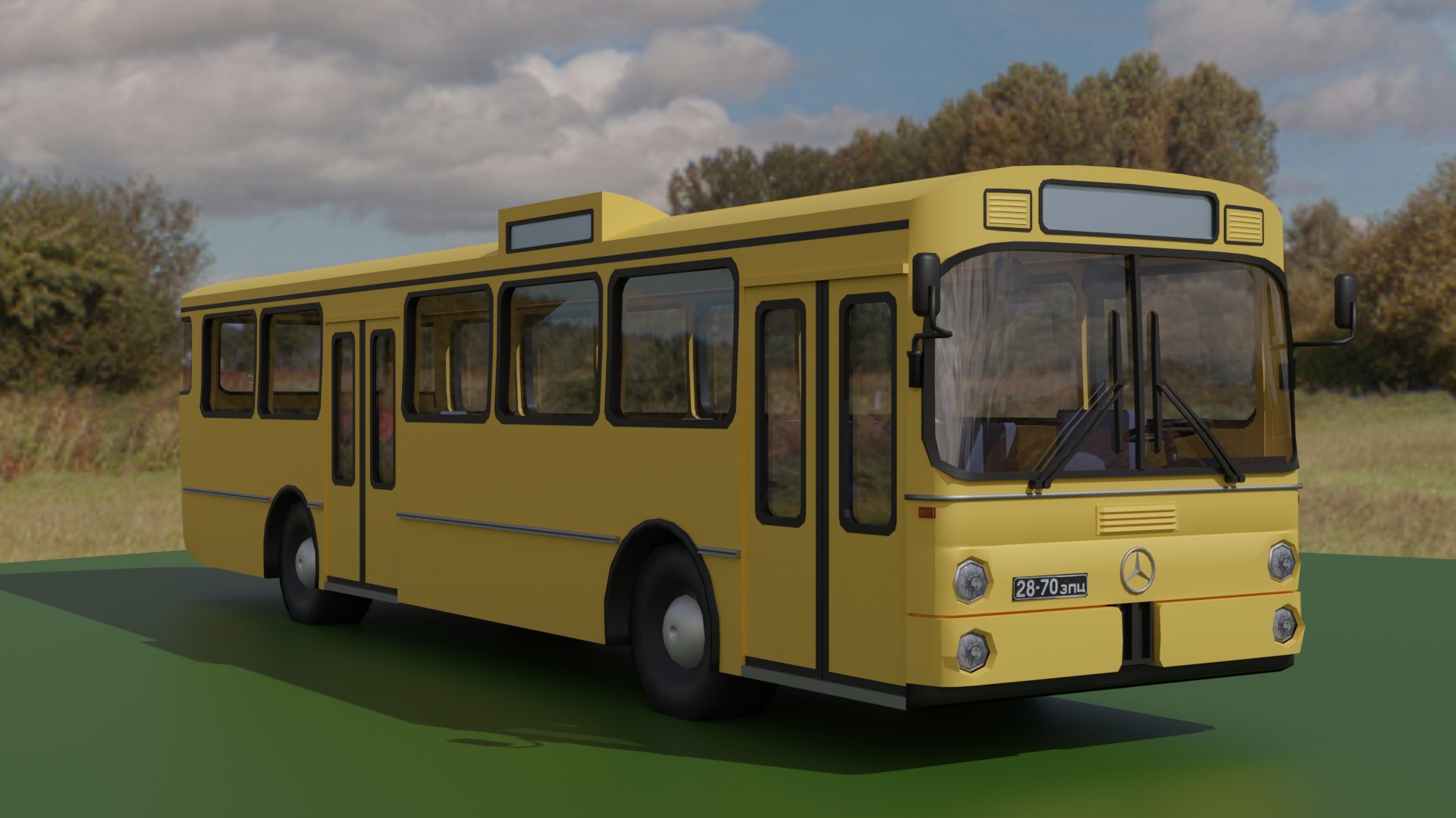 3D Model Autobus Mercedes-Benz 0305 - TurboSquid 1777034