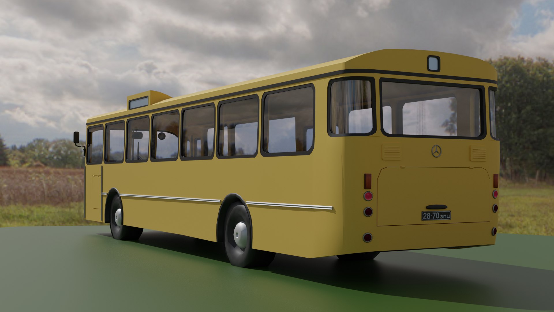 3D Model Autobus Mercedes-Benz 0305 - TurboSquid 1777034