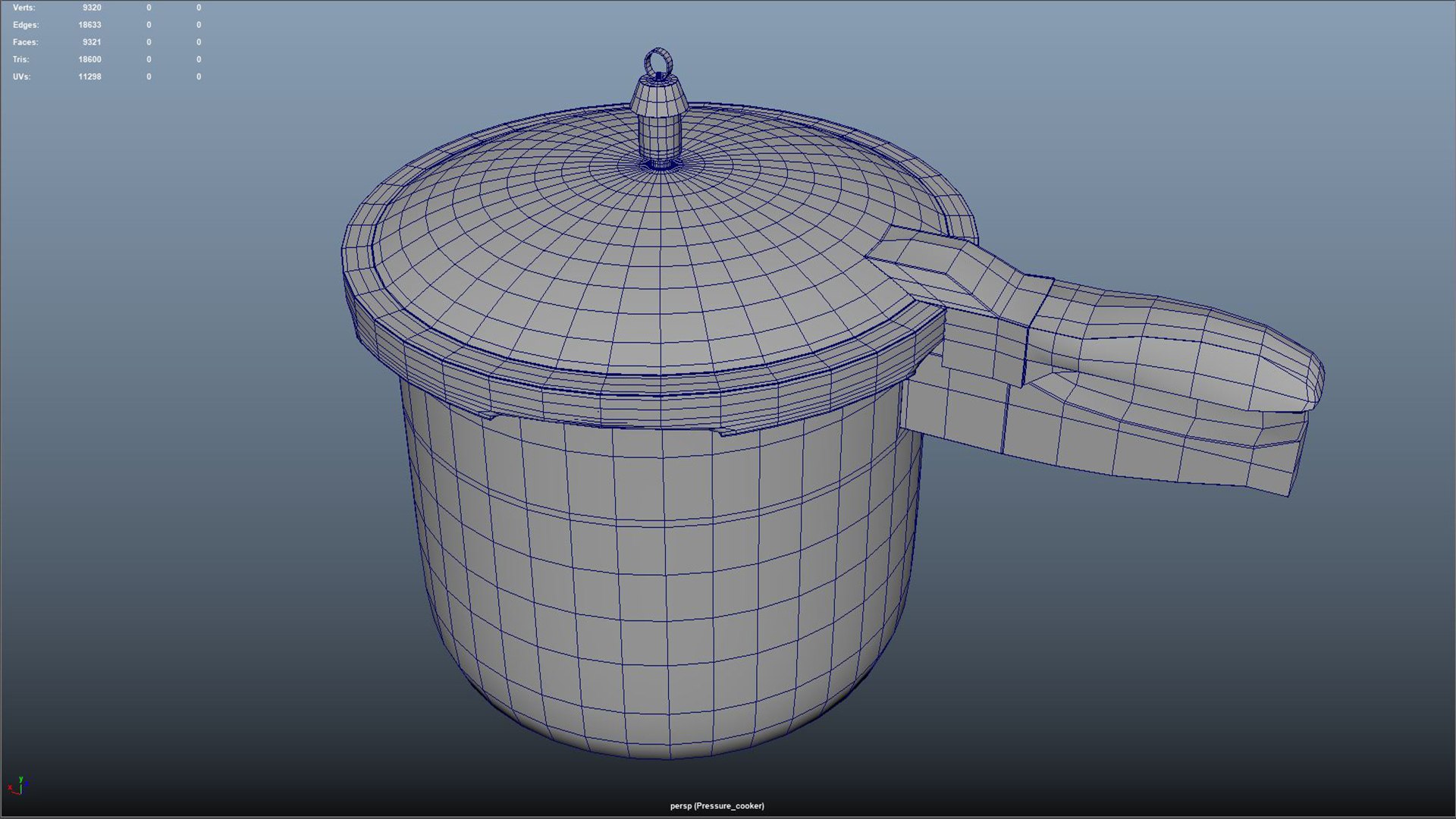 3D Pressure Cooker Model - TurboSquid 2328847