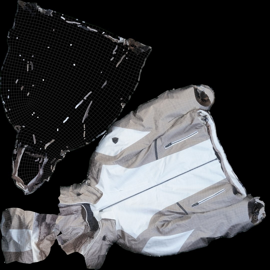 Clothes Collection 104 Down Coates 3D Model - TurboSquid 2188531