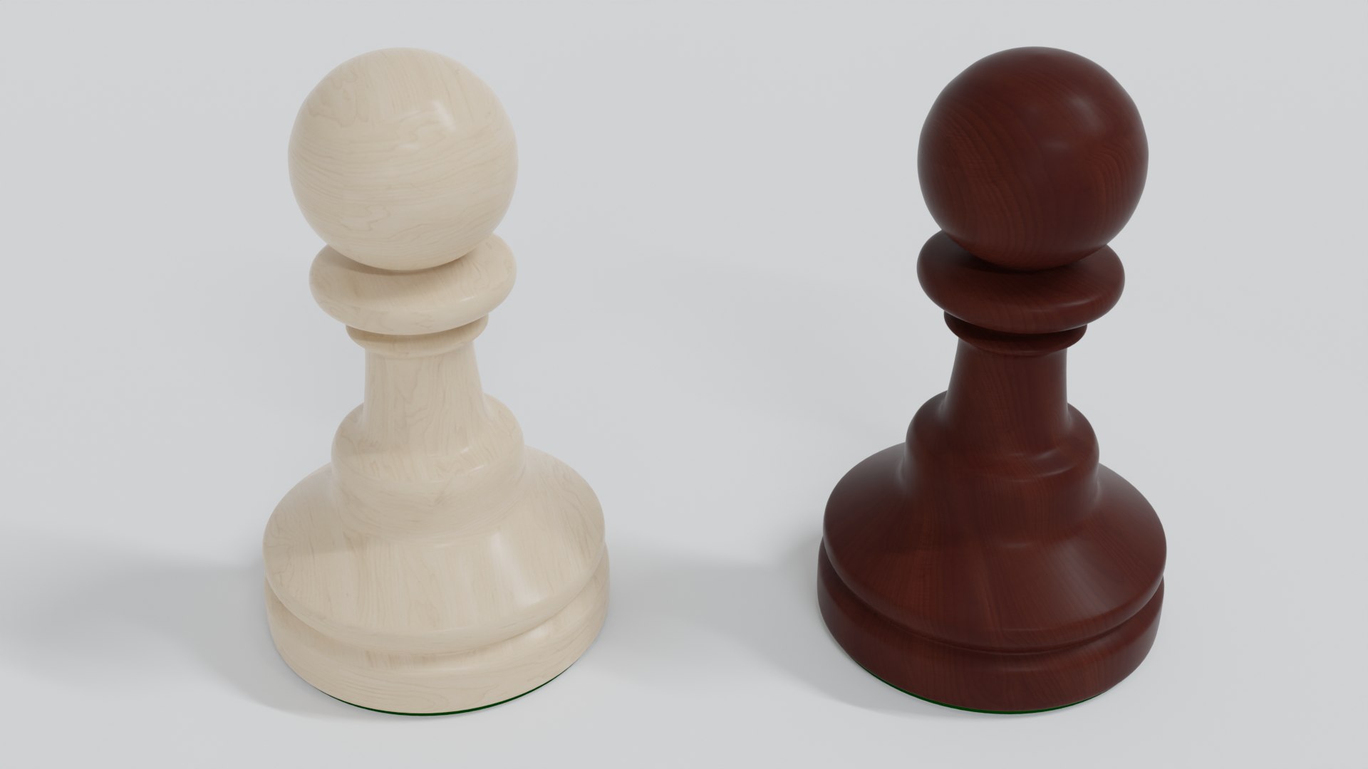 Wooden Chess Pawn - Realistic Piece 3D - TurboSquid 2087778