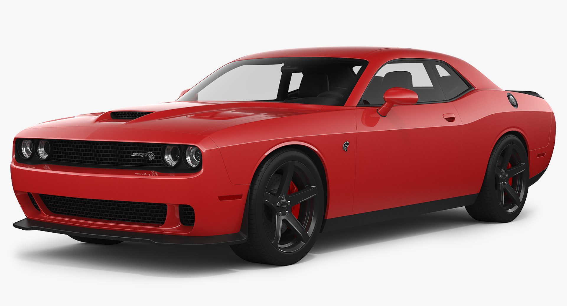 Dodge Challenger Srt Hellcat 3D Model - TurboSquid 1280275