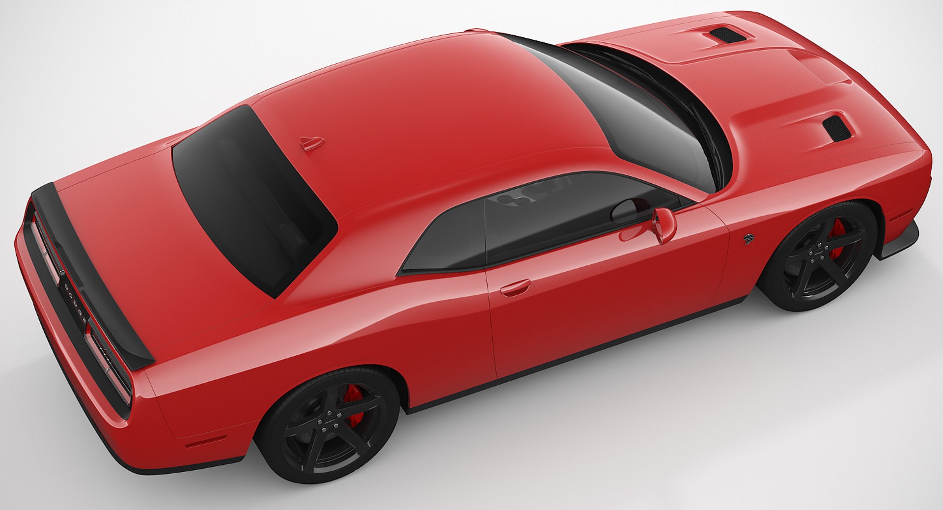 Dodge Challenger Srt Hellcat 3D Model - TurboSquid 1280275