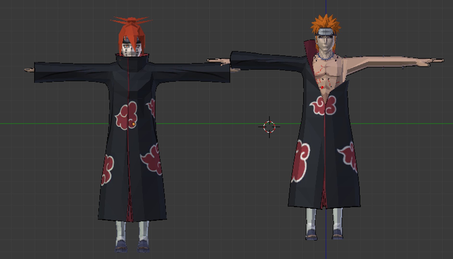 3d Animation Naruto Model