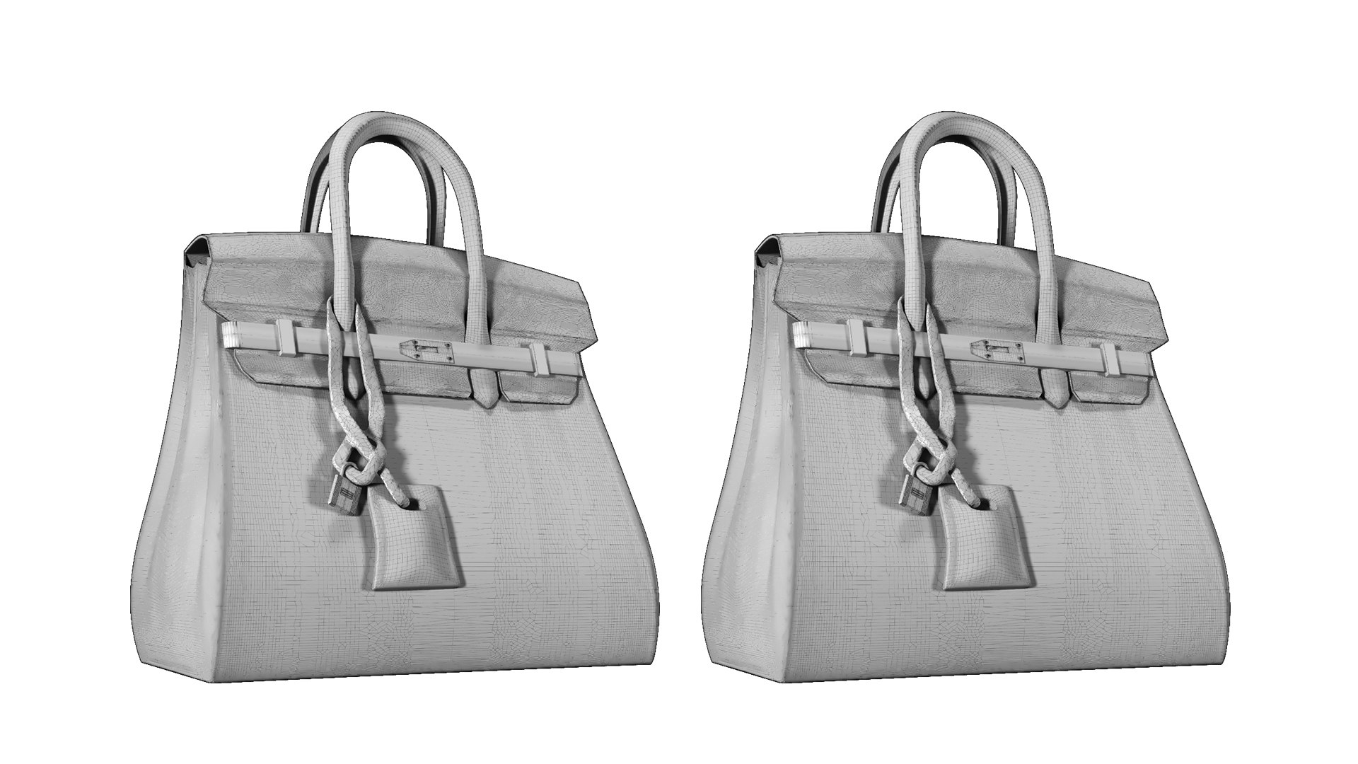 3D Birkin Stone Bag Model - TurboSquid 2368769