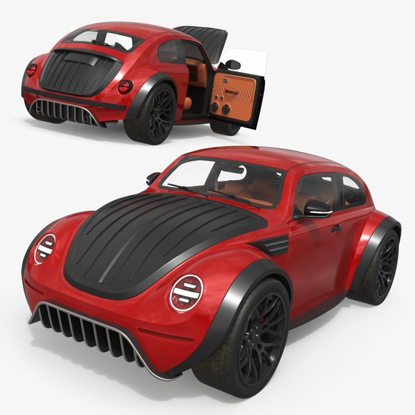 Custom Off Road Concept Car Vehicle Red Rigged 3D-Modell - TurboSquid ...