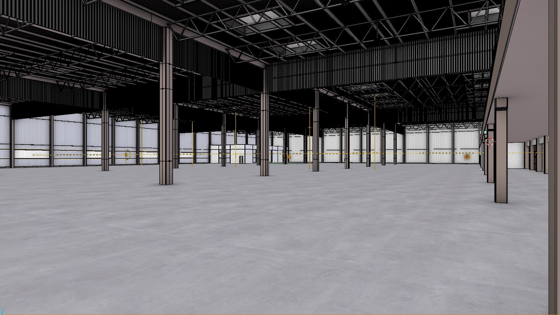 Factory hall interior 7 3D model - TurboSquid 1246066