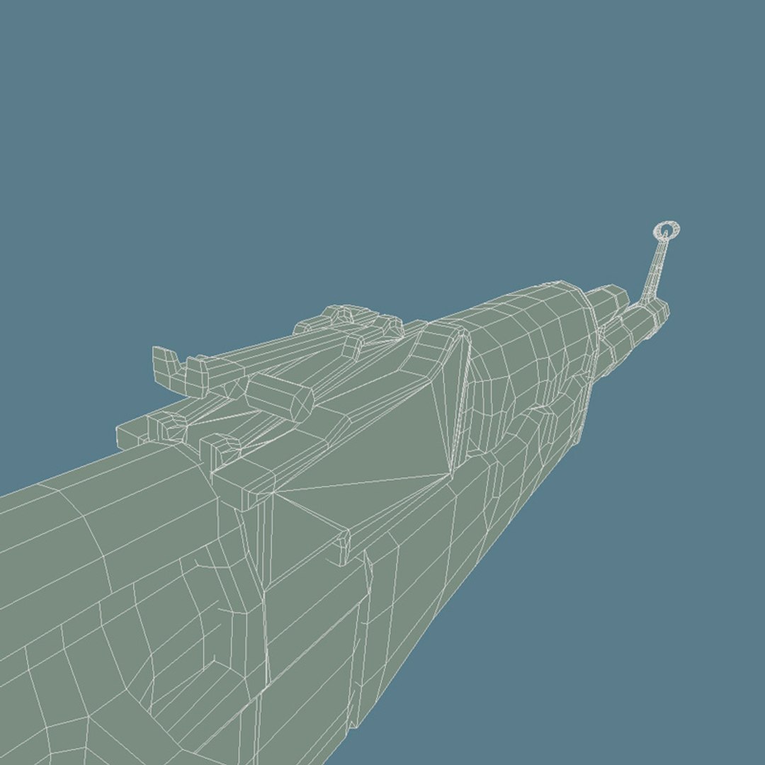 3d Ak47 Assault Rifle