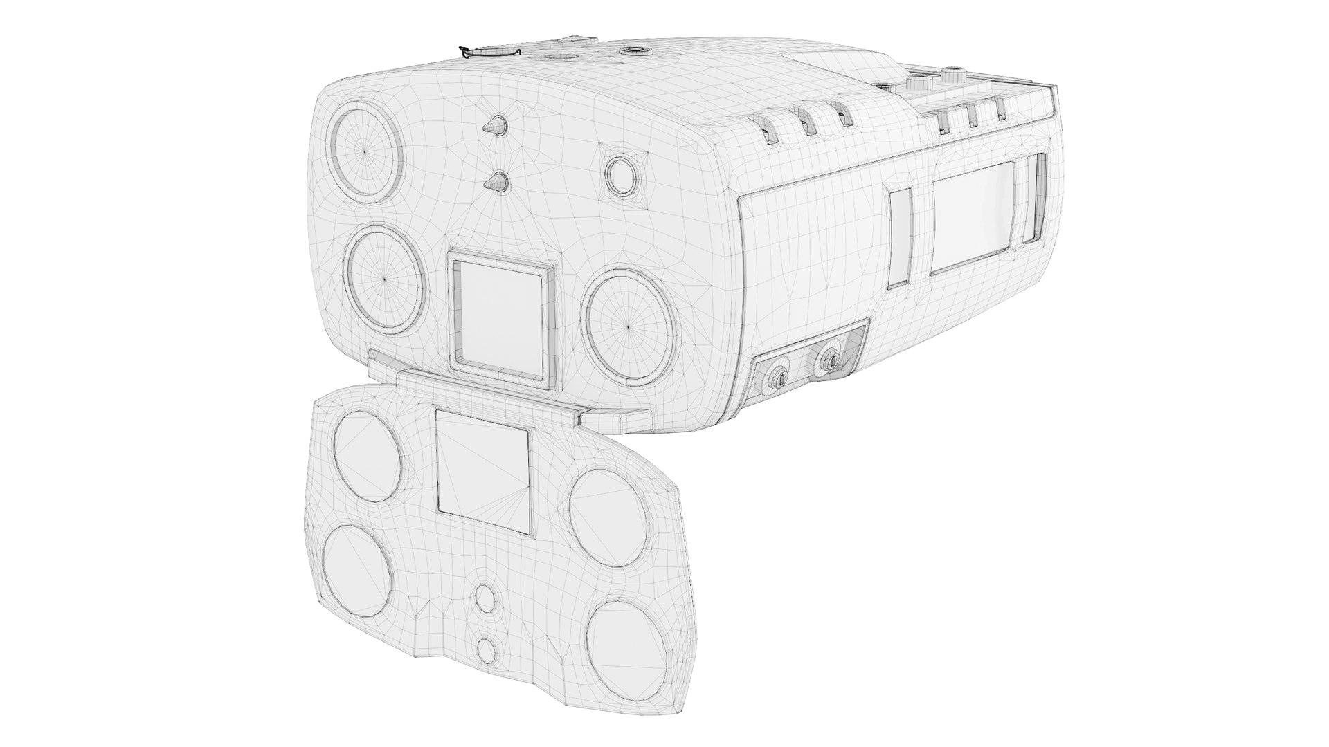 3D Next Generation Handheld Targeting System Device - TurboSquid 1989666