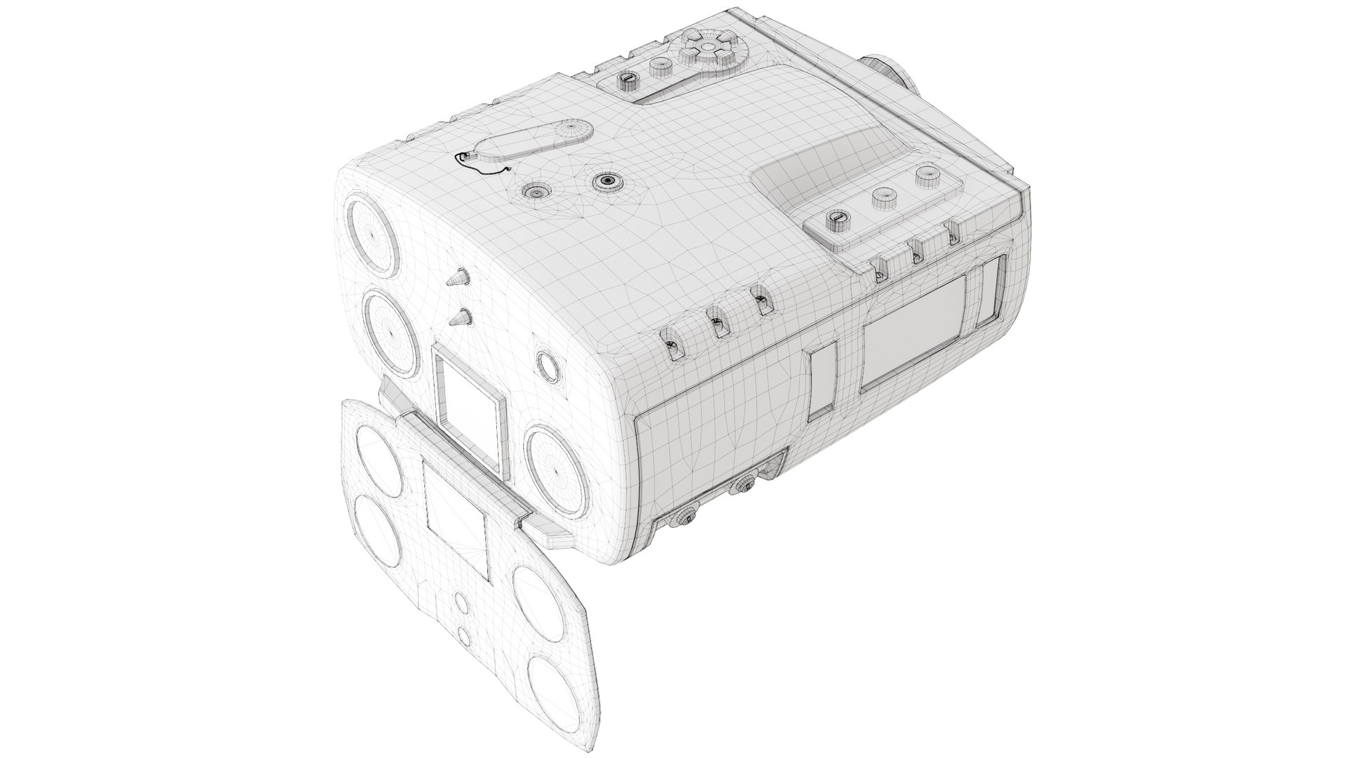 3D Next Generation Handheld Targeting System Device - TurboSquid 1989666