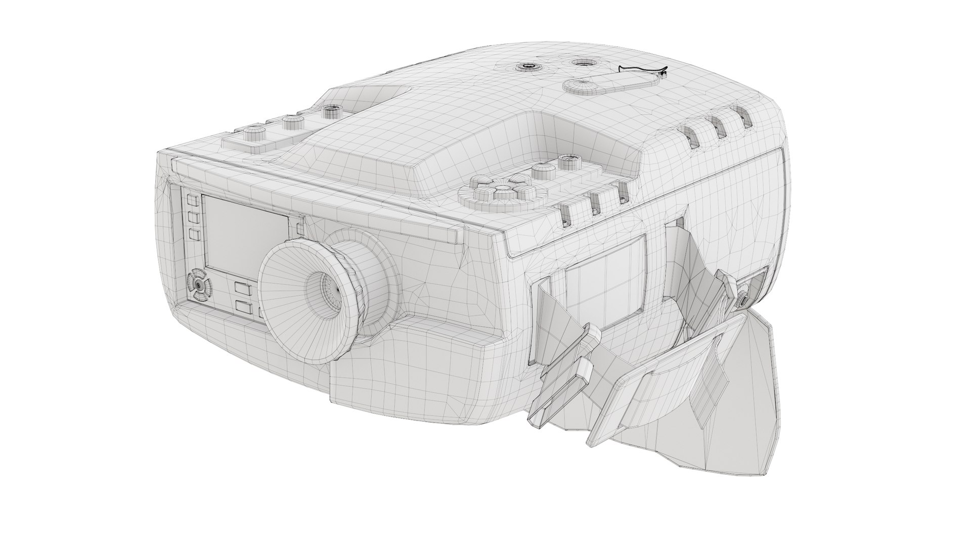 3D Next Generation Handheld Targeting System Device - TurboSquid 1989666