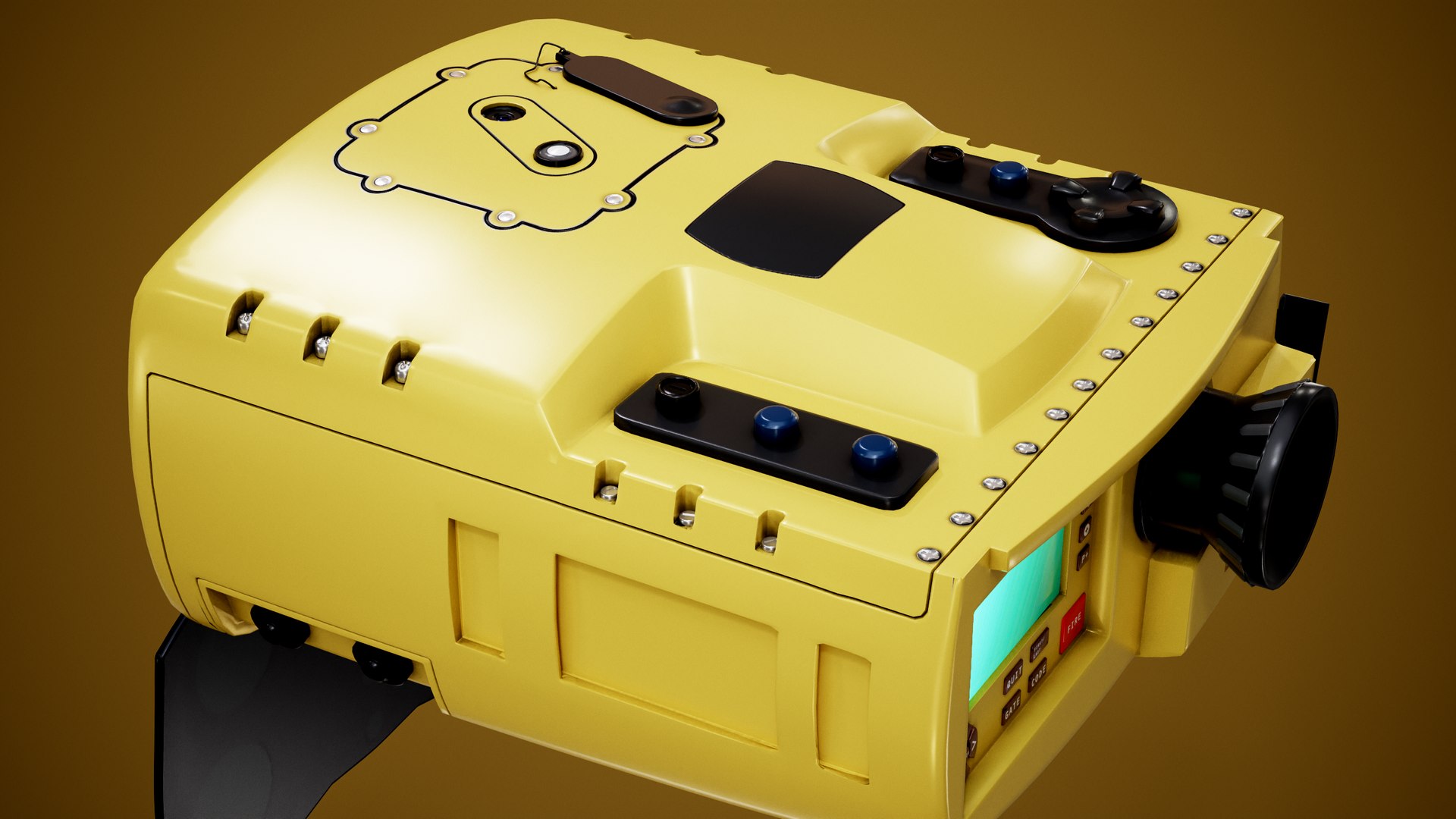 3D Next Generation Handheld Targeting System Device - TurboSquid 1989666