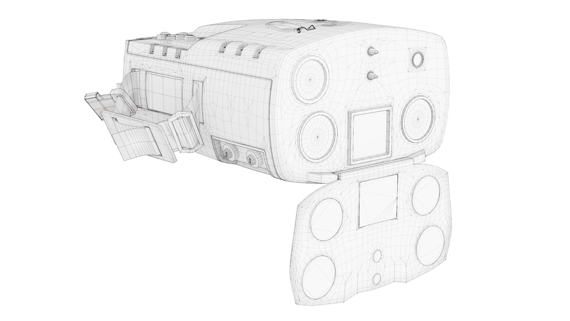 3D Next Generation Handheld Targeting System Device - TurboSquid 1989666