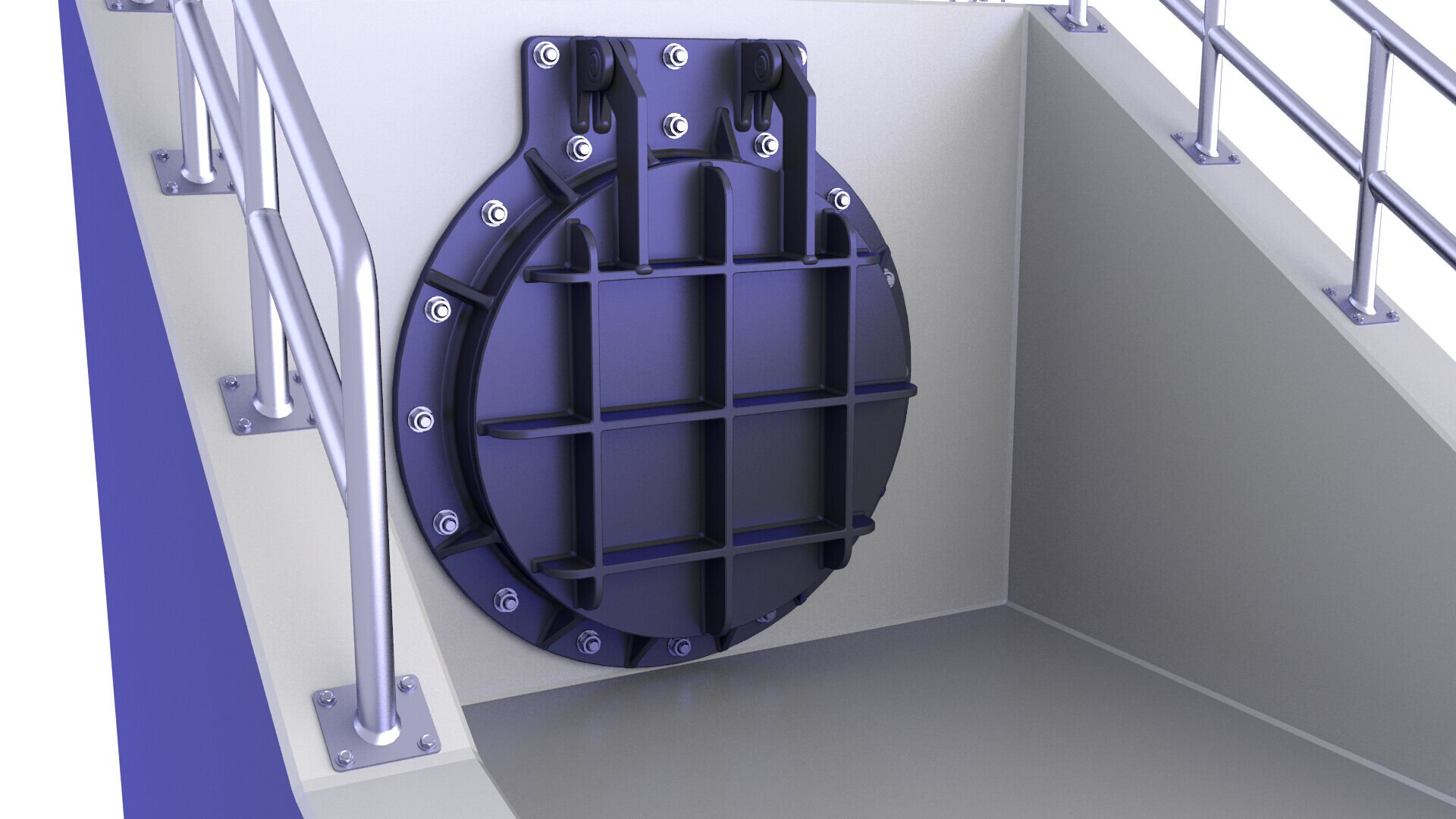 Sewage Drain Outlet Flap Gate 41 3D Model - TurboSquid 1979996