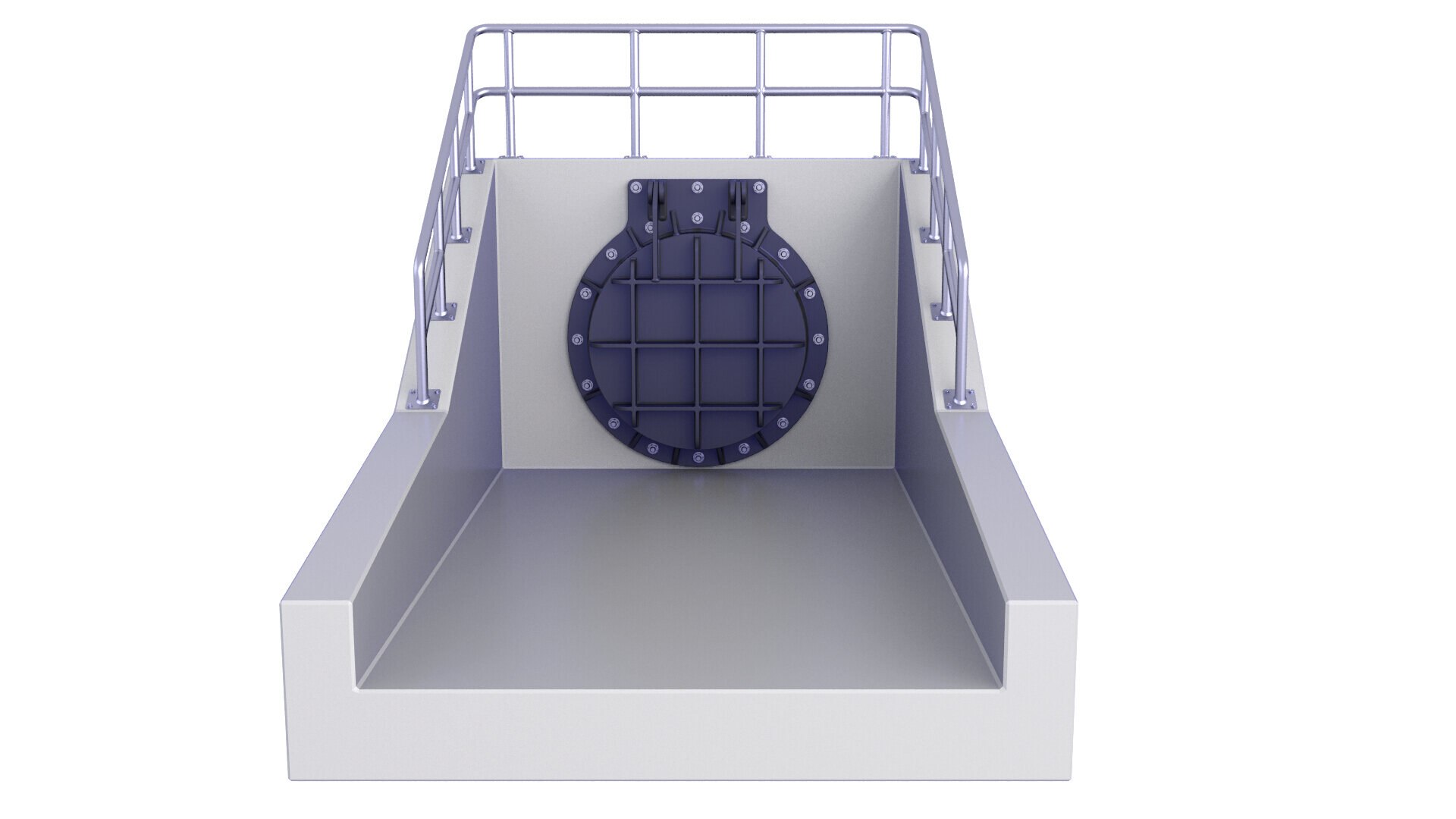 Sewage Drain Outlet Flap Gate 41 3D Model - TurboSquid 1979996