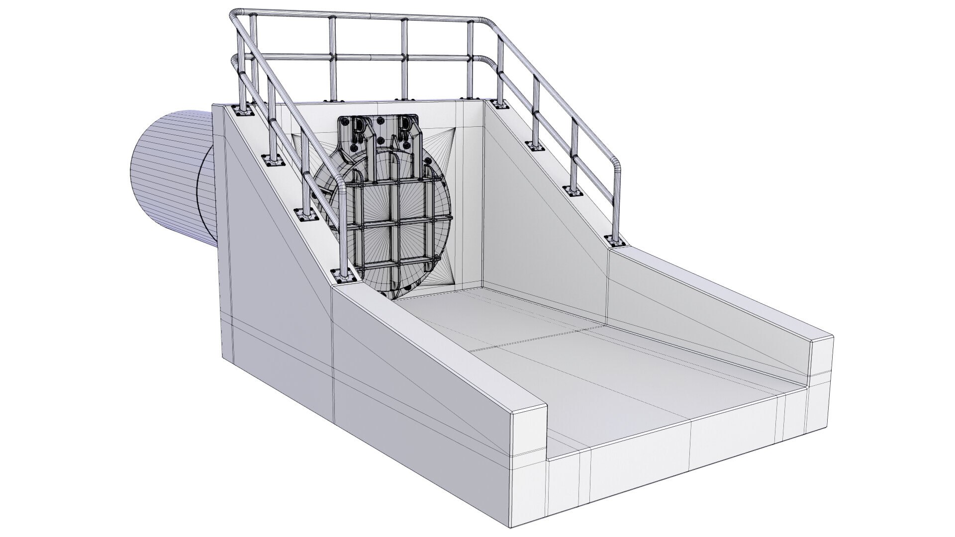 Sewage Drain Outlet Flap Gate 41 3D Model - TurboSquid 1979996