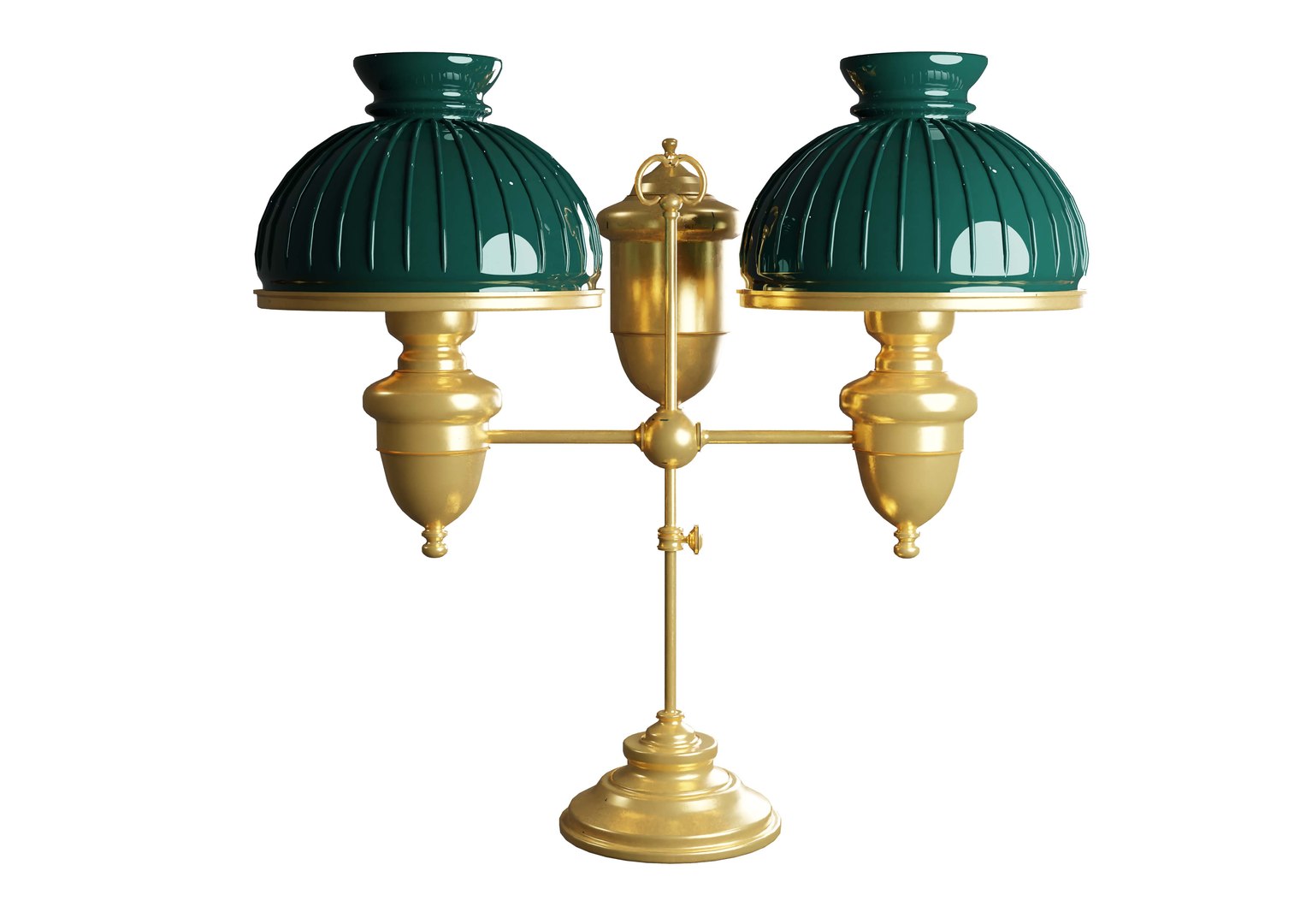 3D Victorian Antique Table Lamp model - TurboSquid 2022708