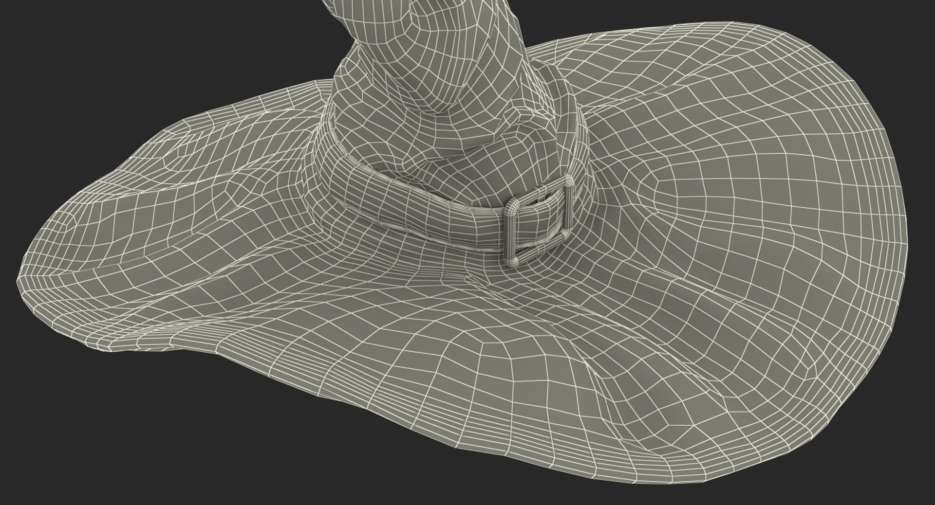 3D Halloween Witch Hat Purple Model - TurboSquid 1332767