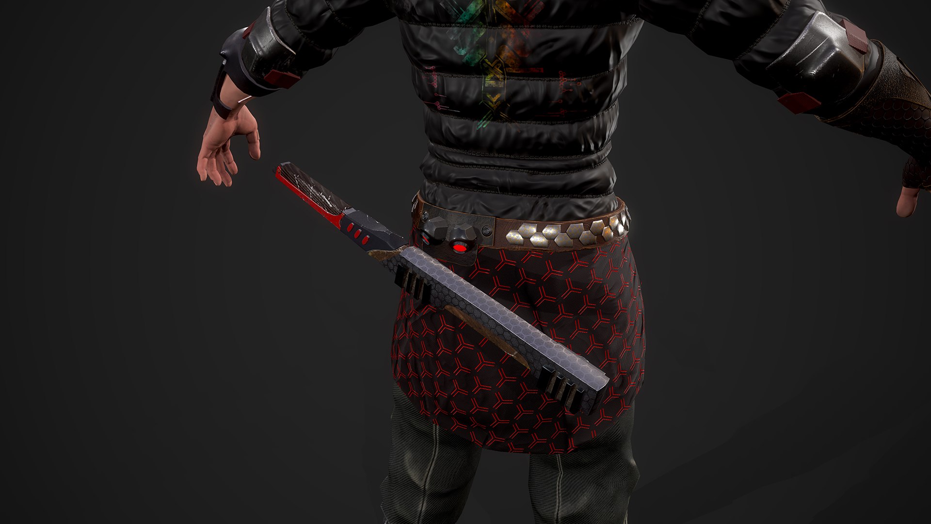 Cyber Samurai 3D Model - TurboSquid 1556525