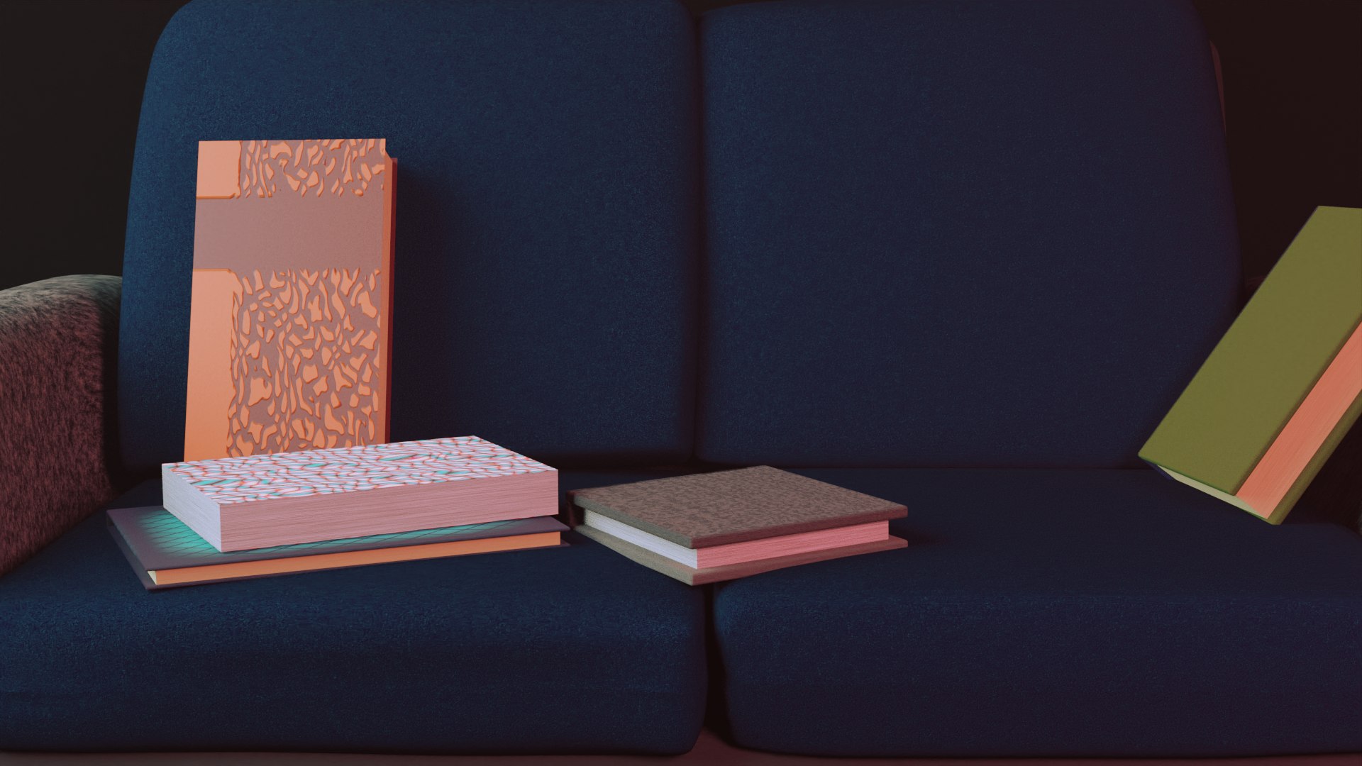 3D Procedural Book Model - TurboSquid 1869857