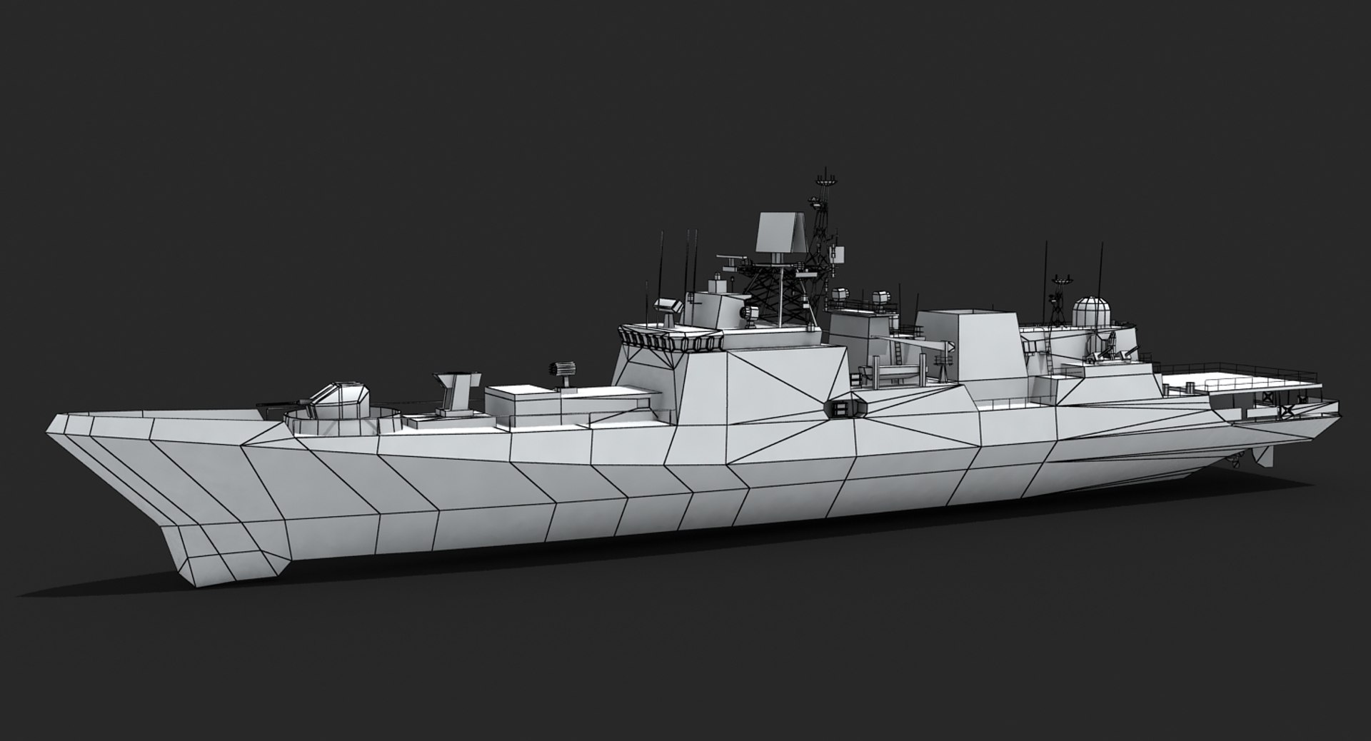 Ins Talwar F40 Ship 3D - TurboSquid 1166810