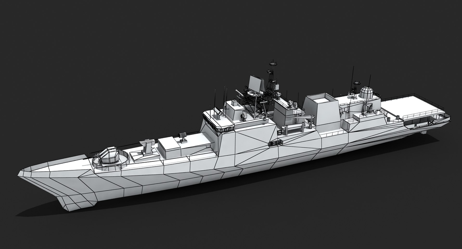 Ins Talwar F40 Ship 3D - TurboSquid 1166810