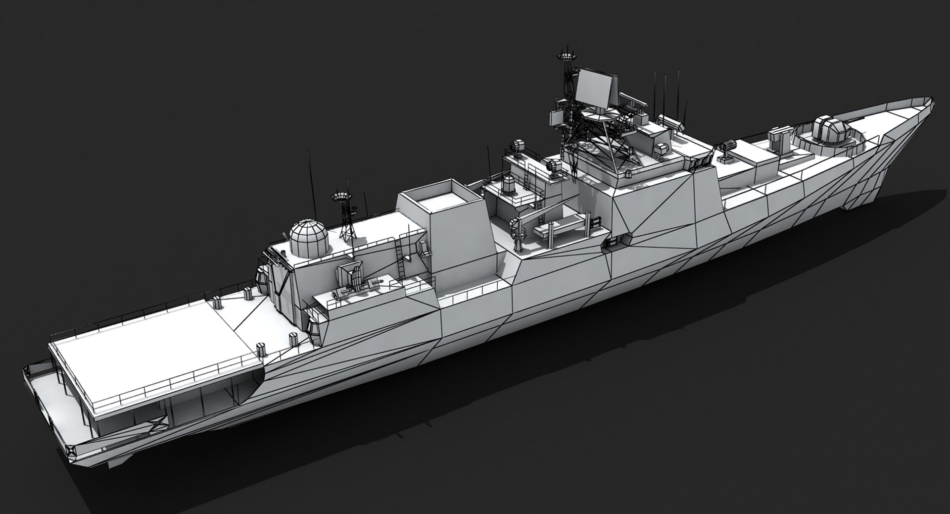Ins Talwar F40 Ship 3D - TurboSquid 1166810