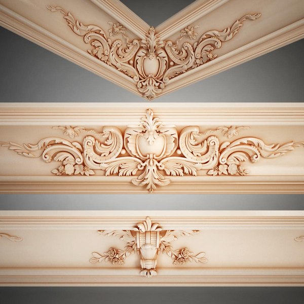 Cornice 3D Models for Download | TurboSquid