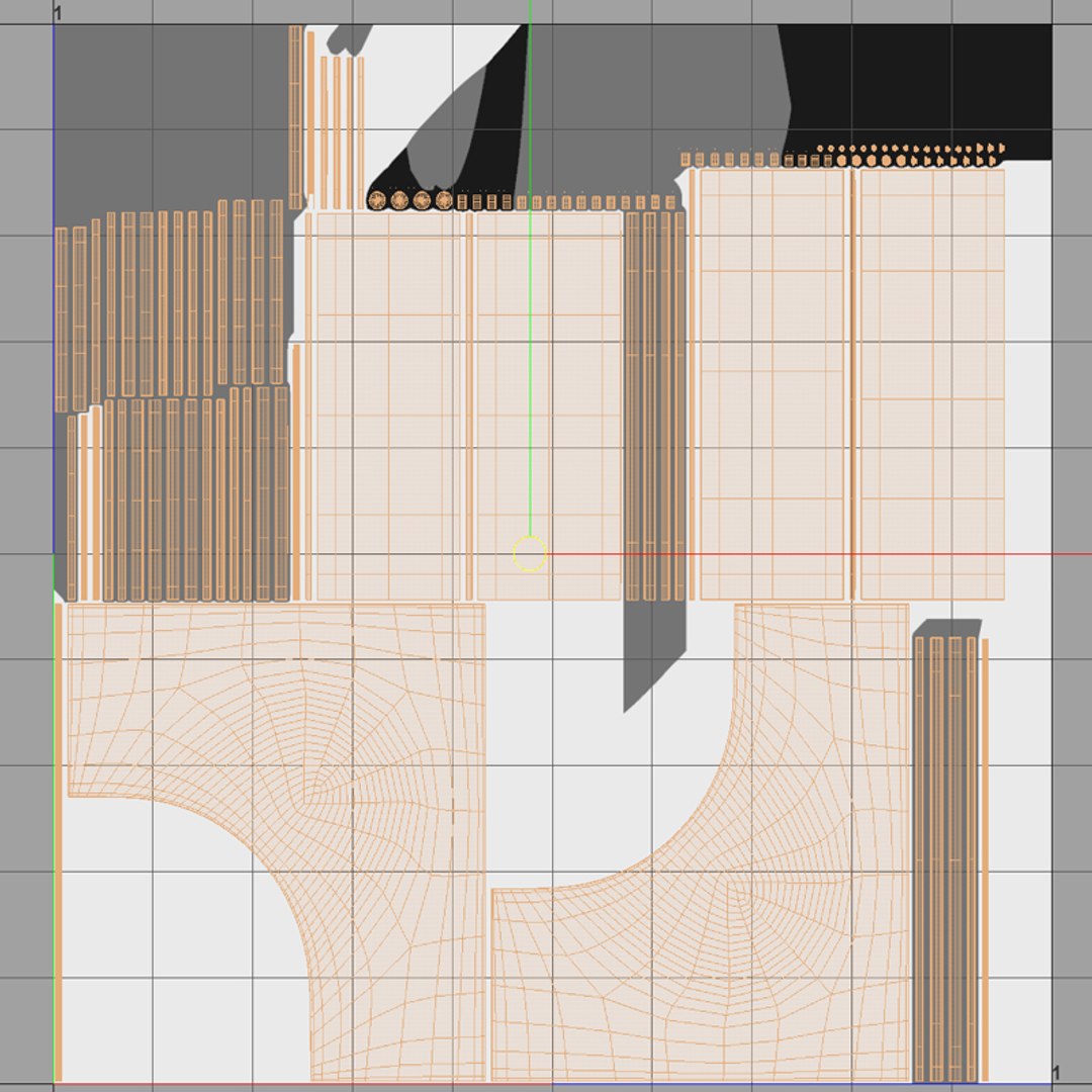 3D Corner Table - TurboSquid 2255393