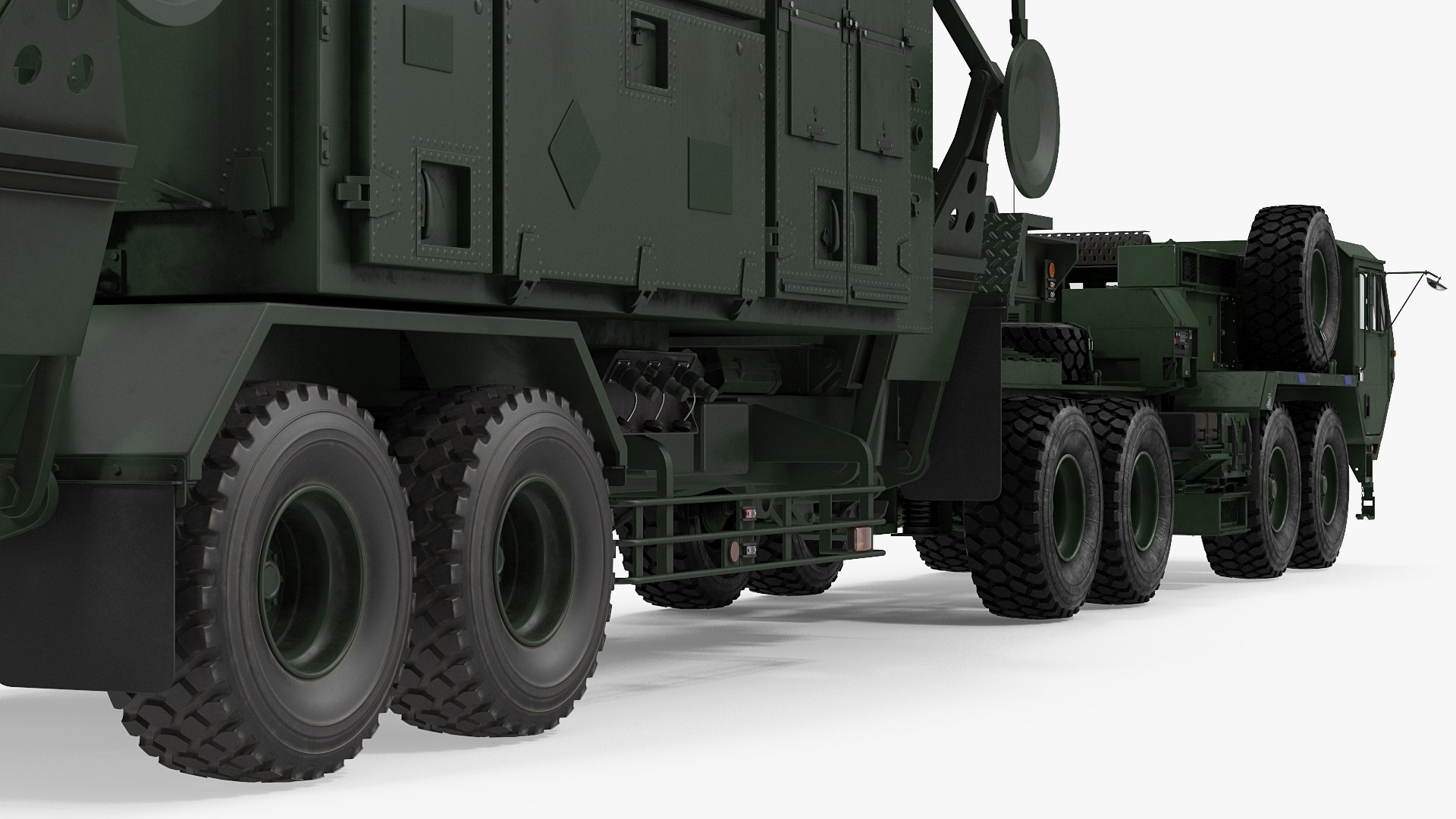 Hemtt m985 patriot radar model - TurboSquid 1614539