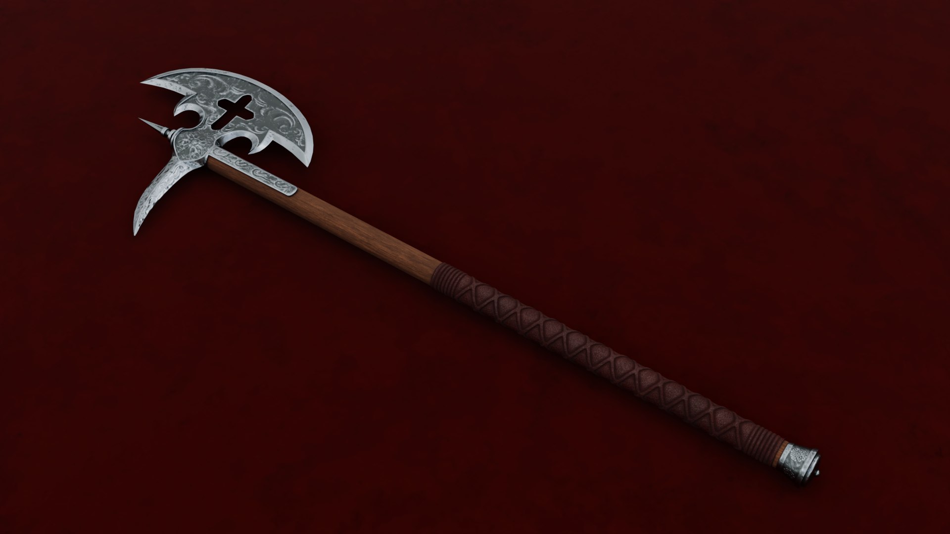 medieval battle axe