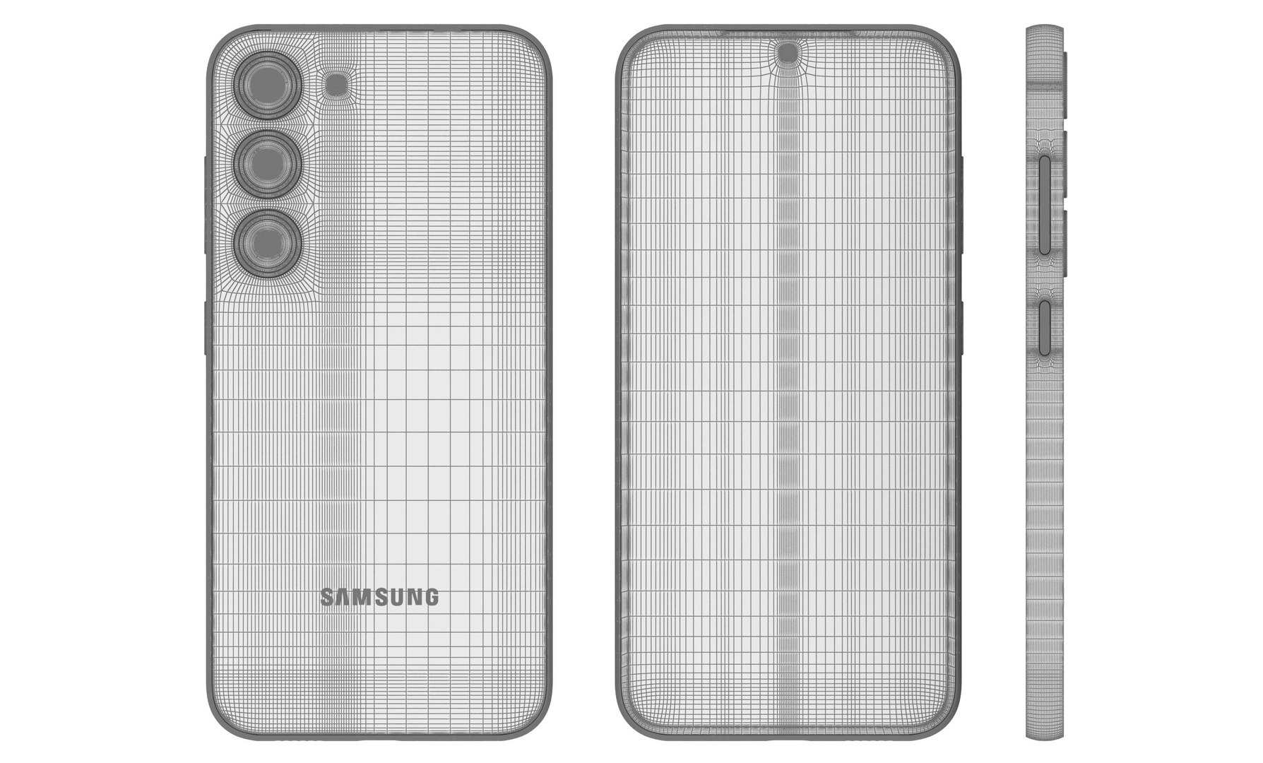 Samsung Galaxy S23 Gray 3D model - TurboSquid 2025311