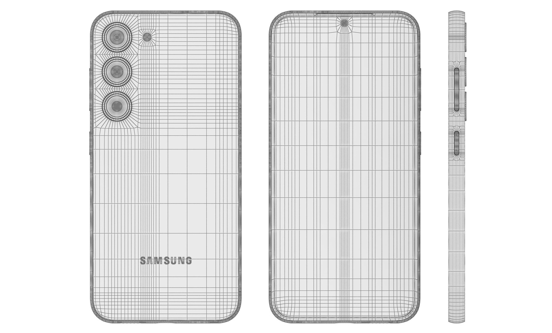 Samsung Galaxy S23 Gray 3D model - TurboSquid 2025311