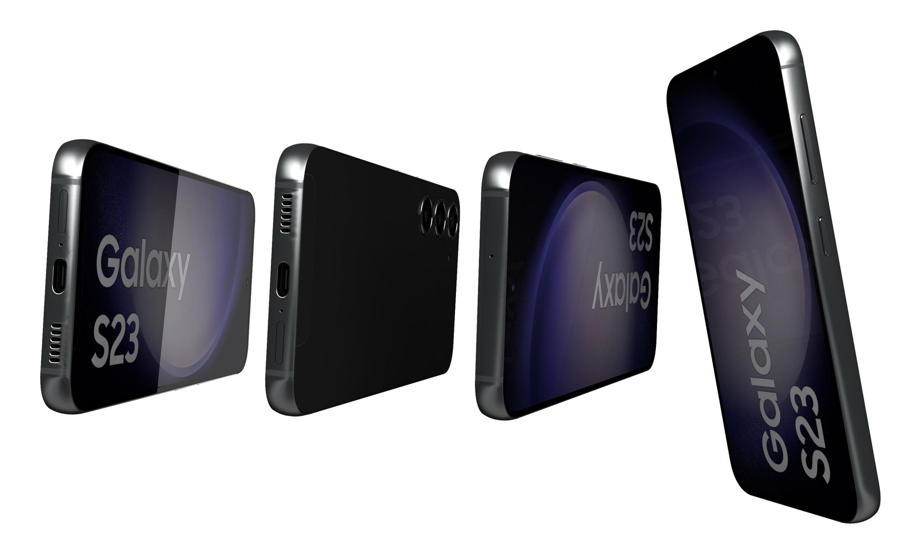 Samsung Galaxy S23 Gray 3D model - TurboSquid 2025311