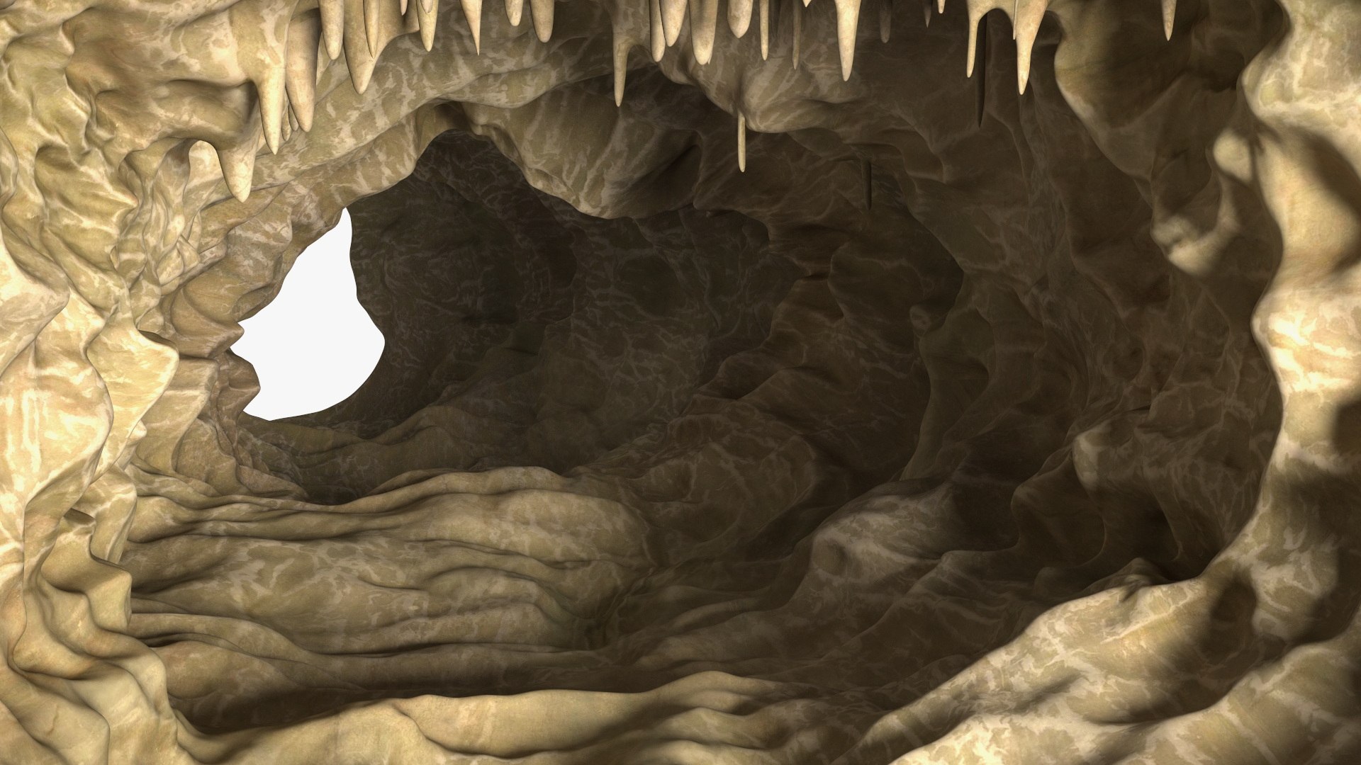 3D Natural Cave Model - TurboSquid 2070436