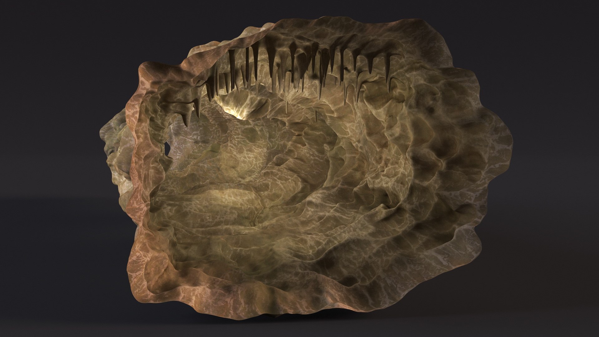 3D Natural Cave Model - TurboSquid 2070436