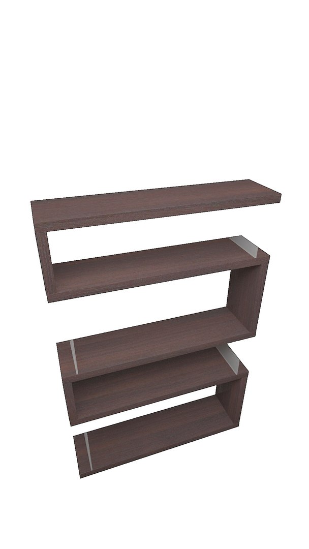 3D Bookshelf Snake shelf 2 - TurboSquid 2048566