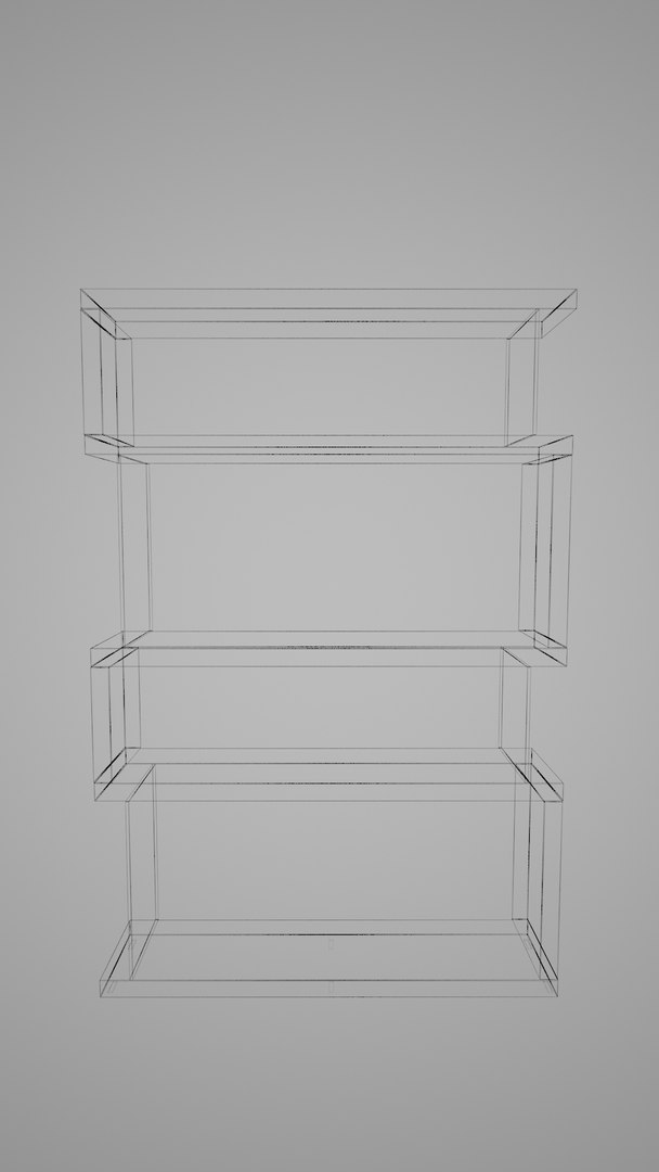 3D Bookshelf Snake shelf 2 - TurboSquid 2048566